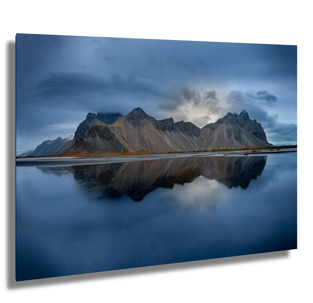 Vestrahorn Mountain Photograph, Stokksnes, Lagoon Reflection, Iceland ...