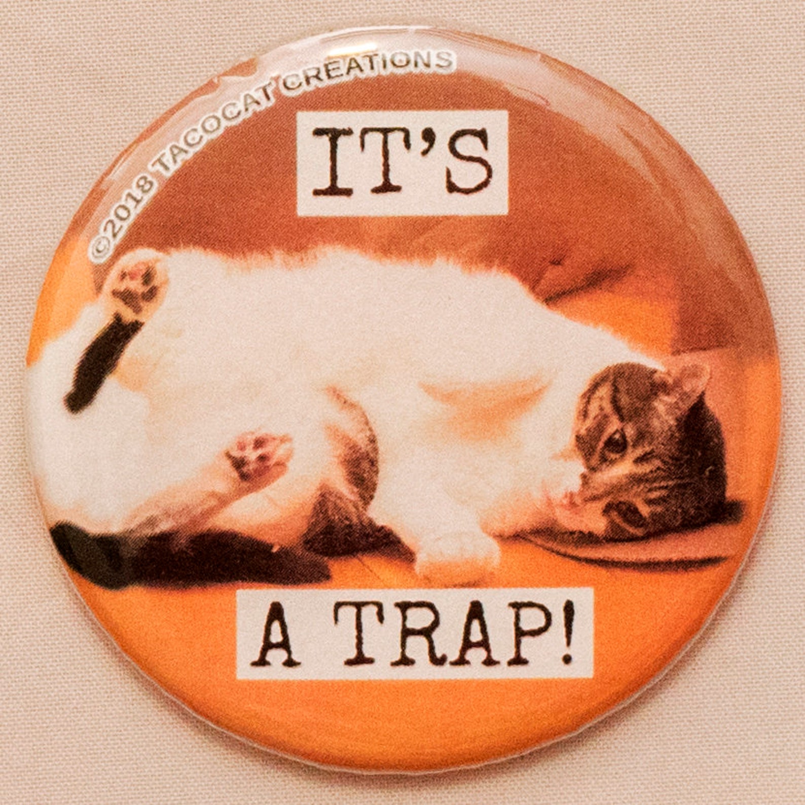 It's a Trap Cat Magnets and Buttons Different Sizes - Etsy