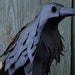 Nevermore Raven Art Print Huggin and Munnin Corvid Papercraft Art ...