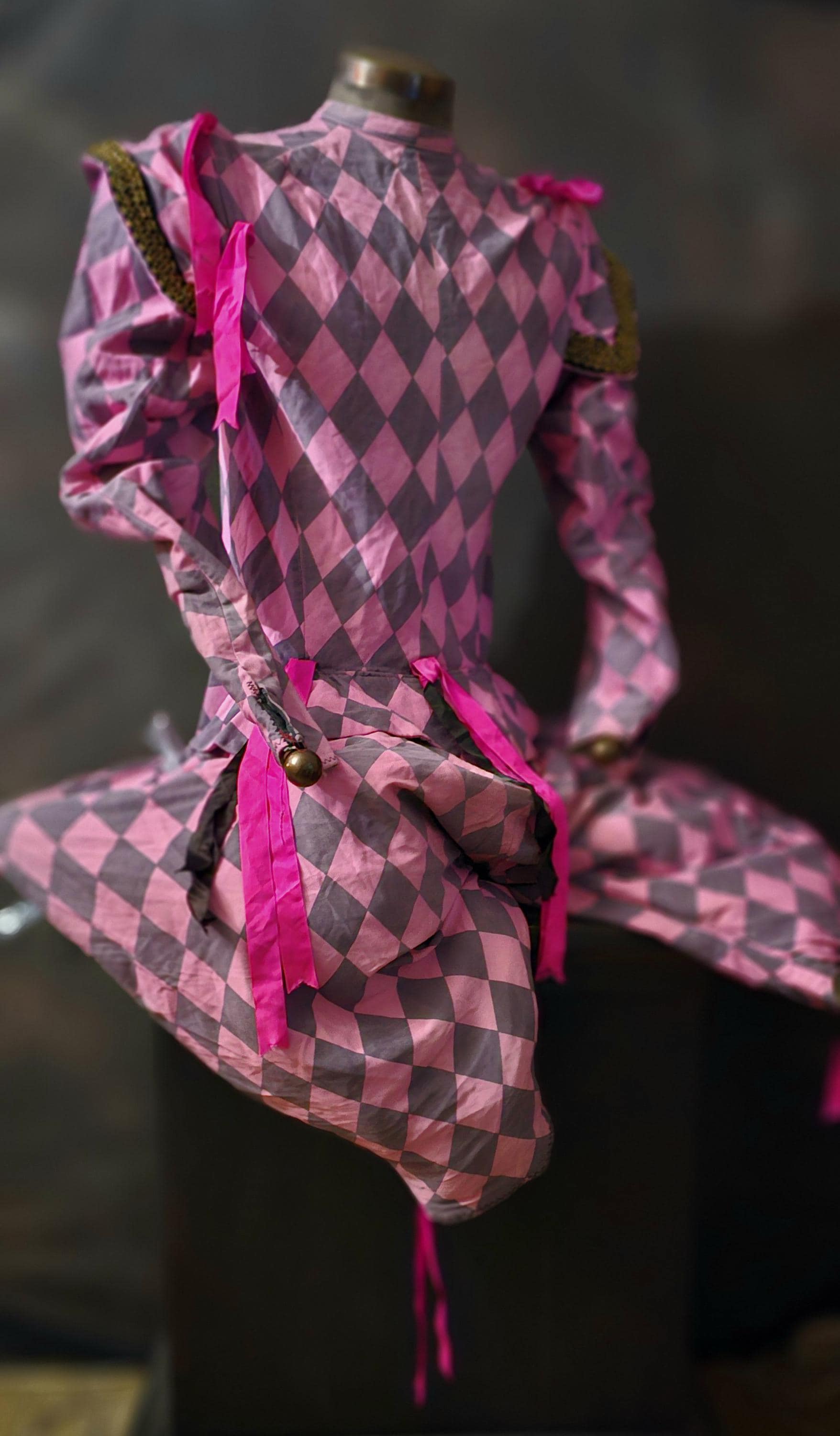 Antique Vintage Original 1940s Jester Film Theatre Costume 2 Piece Suit ...