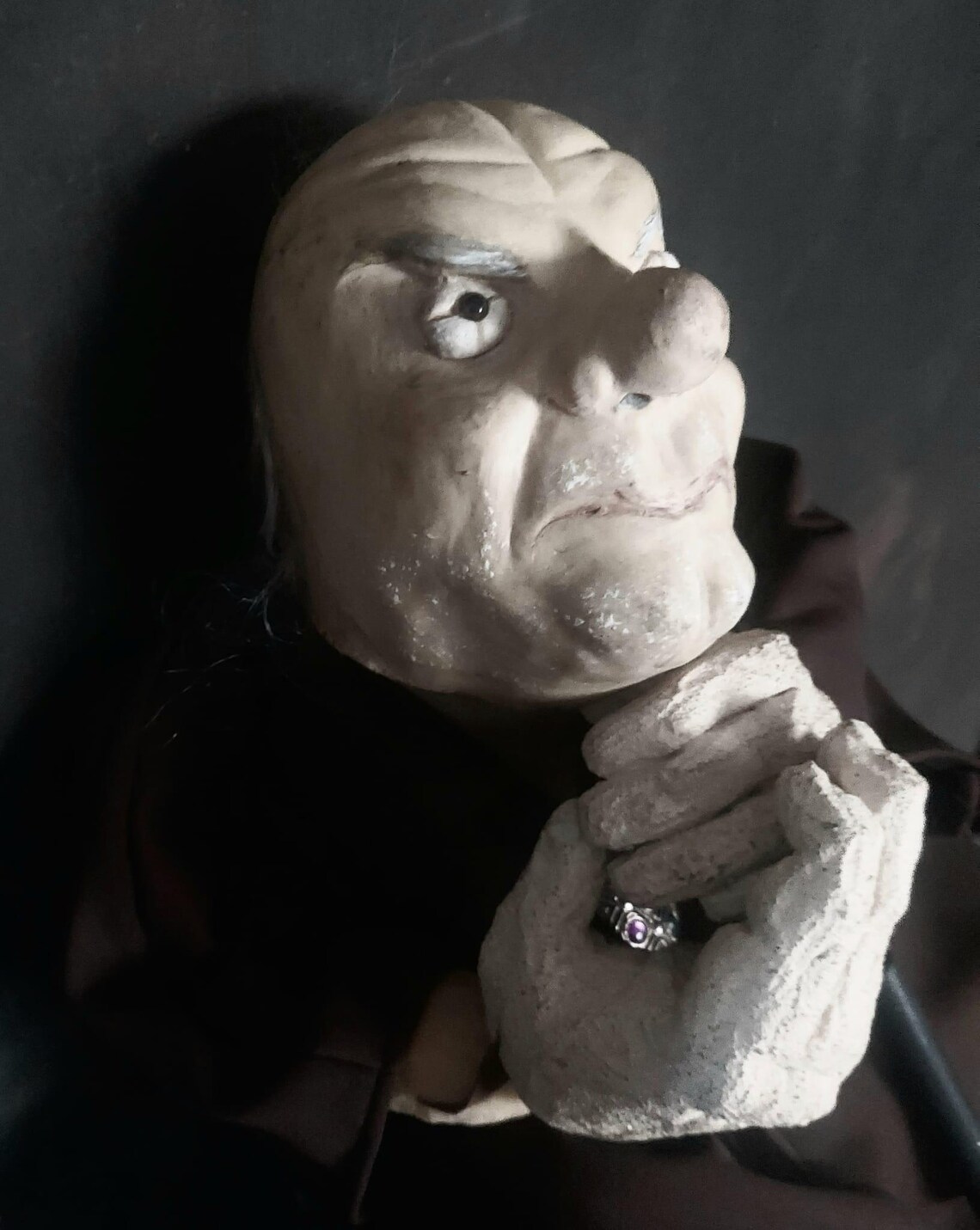 Antique Vintage Large Rod Puppet, Marionette, Rare Film Prop, Theatre ...