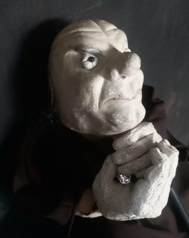 Antique Vintage Large Rod Puppet, Marionette, Rare Film Prop, Theatre ...