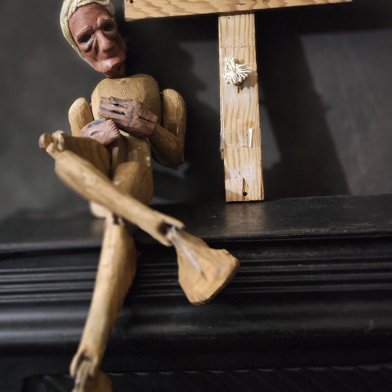 Wooden Puppet - Etsy