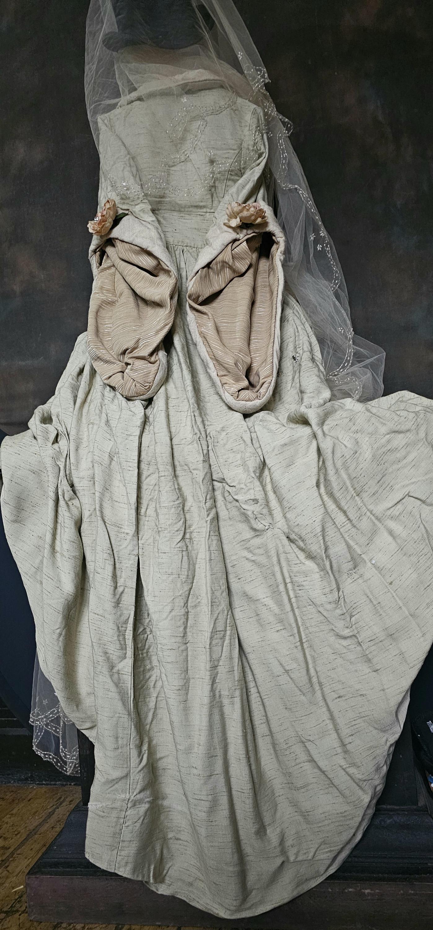 Antique Vintage Heavy Rose Detailed Rococo Theatre Parker Costumiers ...