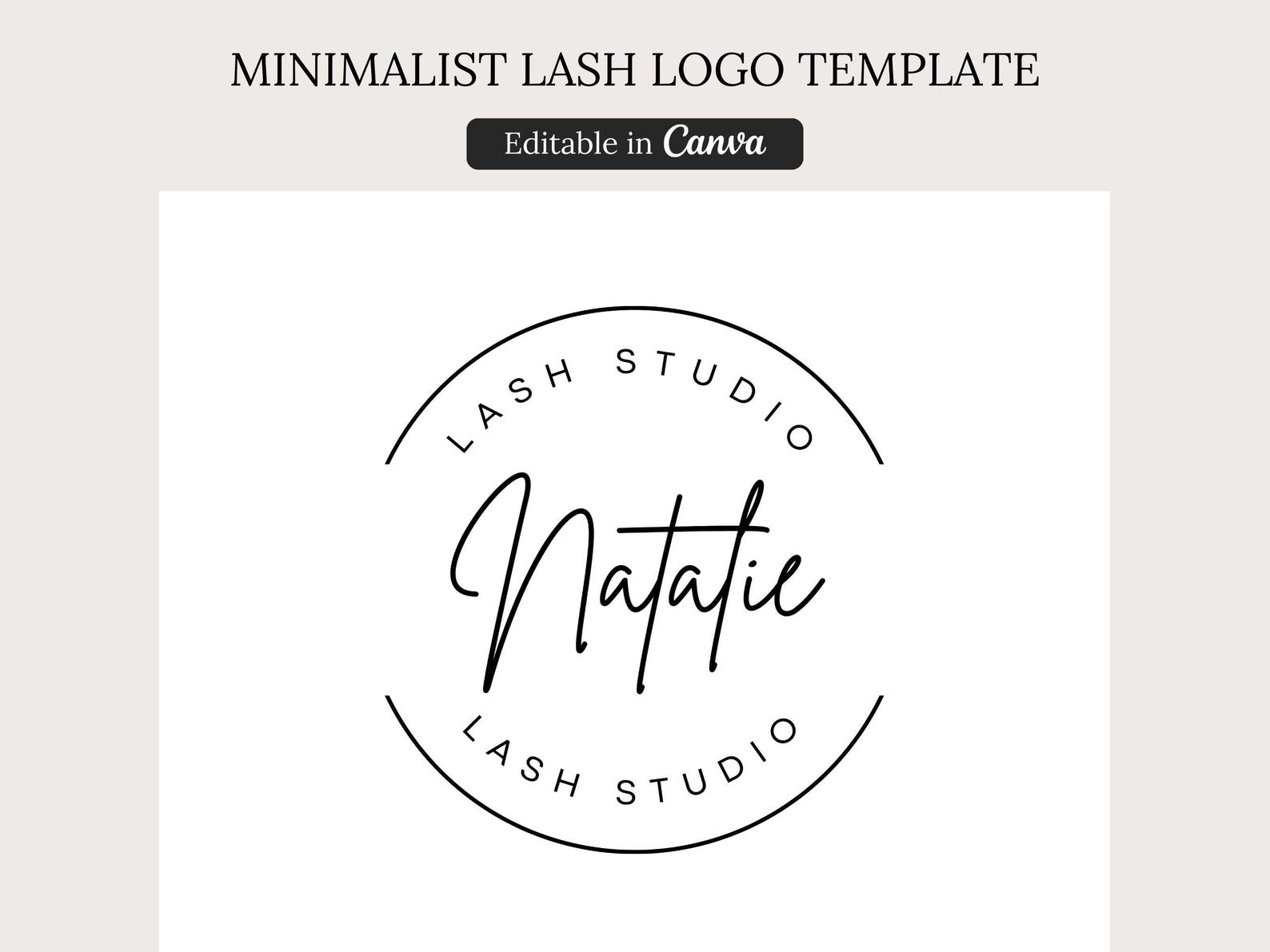 Lash Tech Logo Eyelash Logo Lash Tech Acuity Eyelash Branding Lash ...