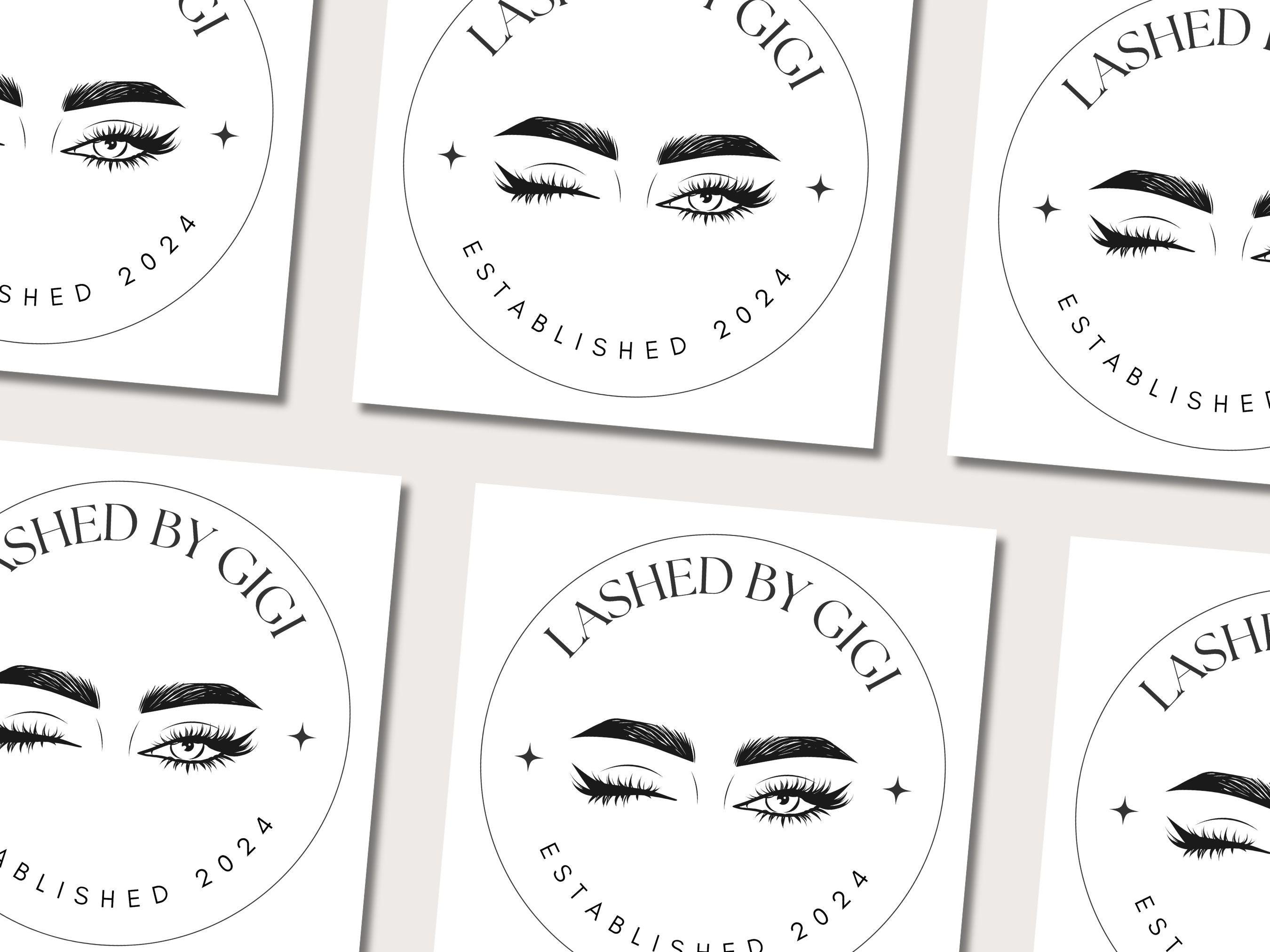 Lash Tech Logo Eyelash Logo Lash Tech Acuity Eyelash Branding Lash ...