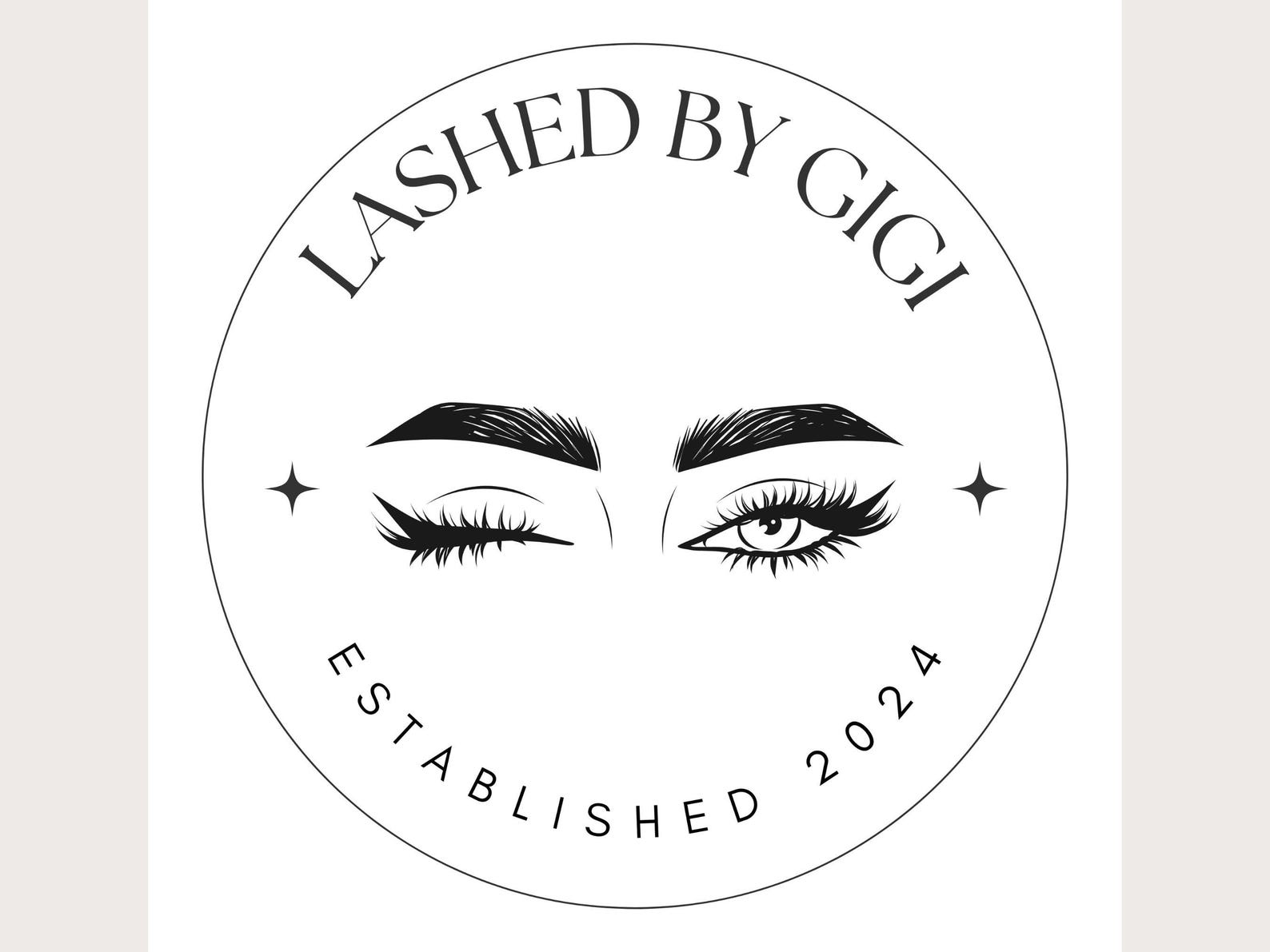 Lash Tech Logo Eyelash Logo Lash Tech Acuity Eyelash Branding Lash ...