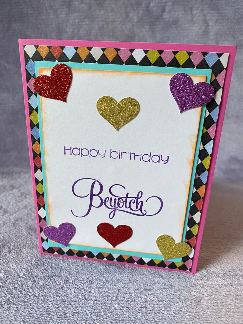 Happy Birthday Beyotch - Etsy