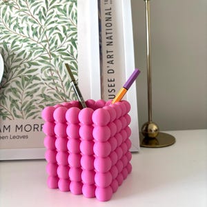 Bubble Pen Holder | Cute Pen Holder | Unique Pen Holder | Office Home ...