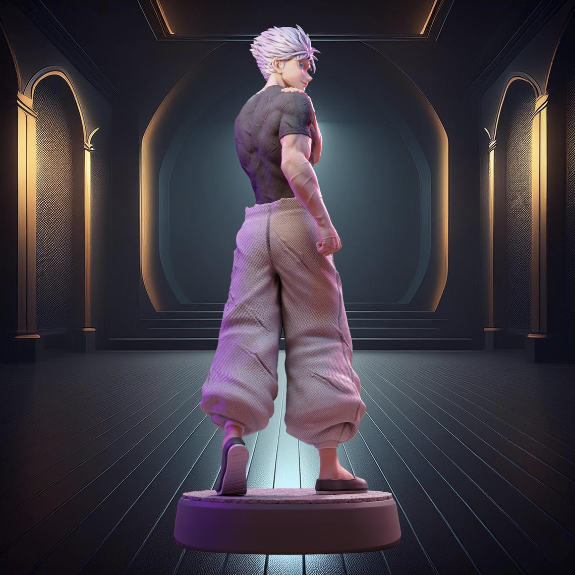 Figura 3D STL de Satoru Gojo: archivo descargable digital - Etsy España