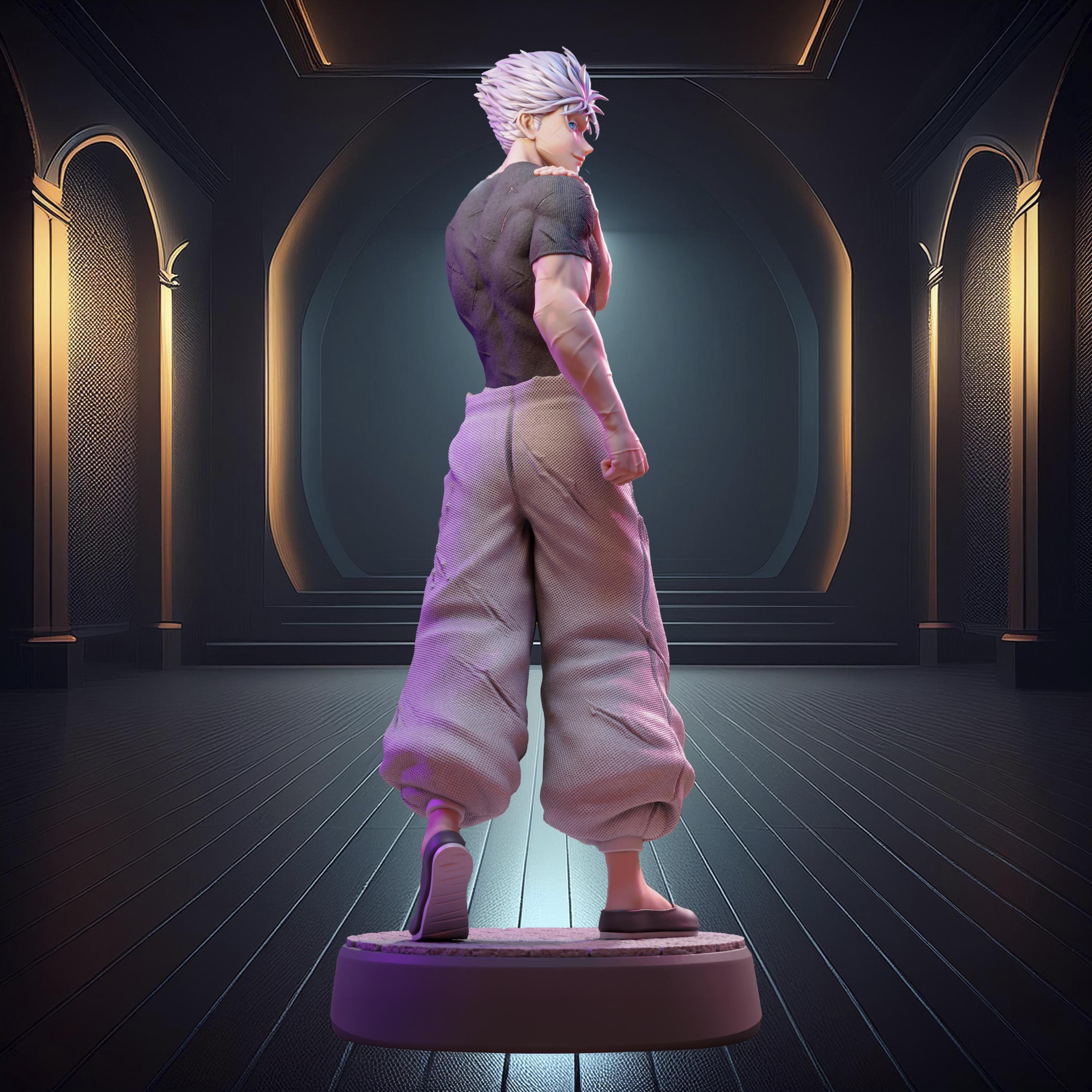 Figura 3D STL de Satoru Gojo: archivo descargable digital - Etsy España