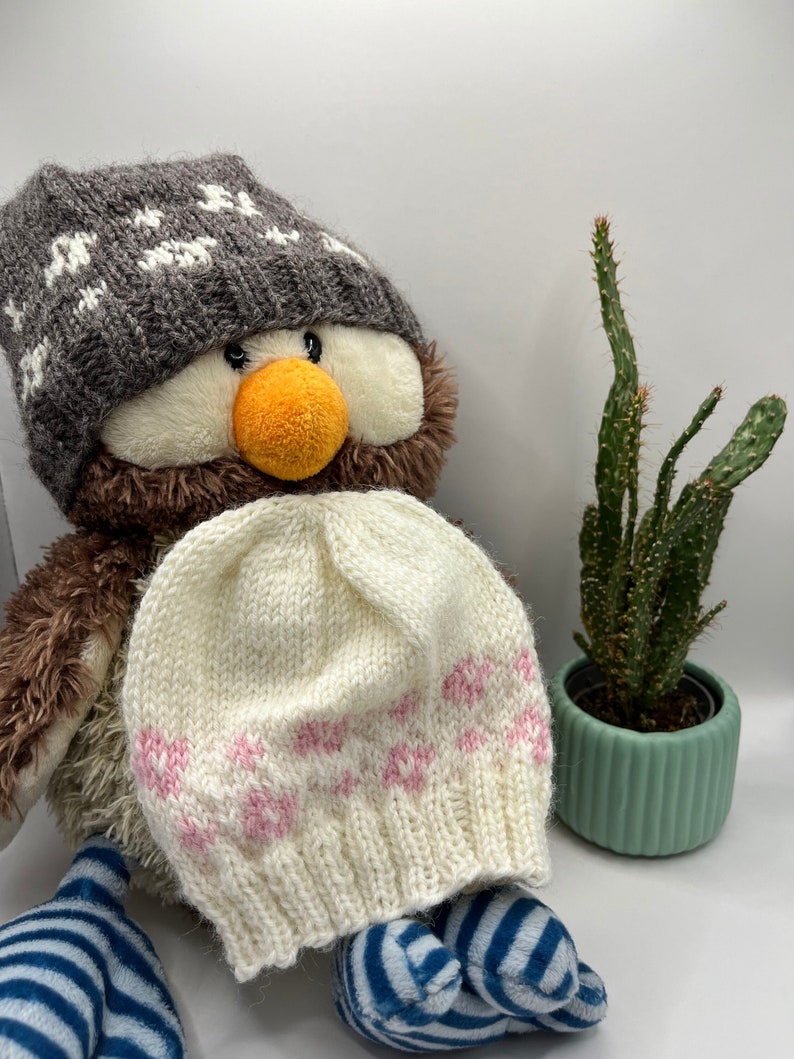 DIGITAL ITEM - Super Simple Baby Hat Pattern With Cute Details for ...