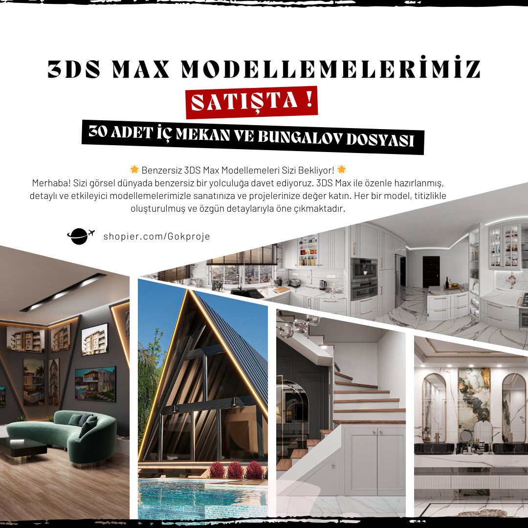 3DS MAX SCENES - Etsy