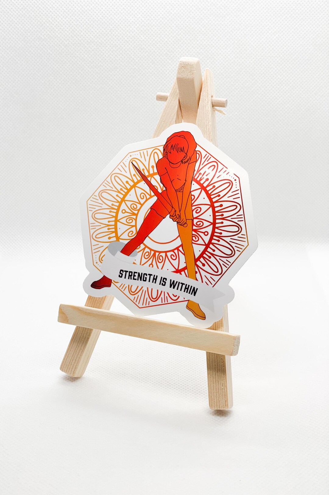 Inspiring Resilience Motivational Sticker for Personal Affirmation and ...