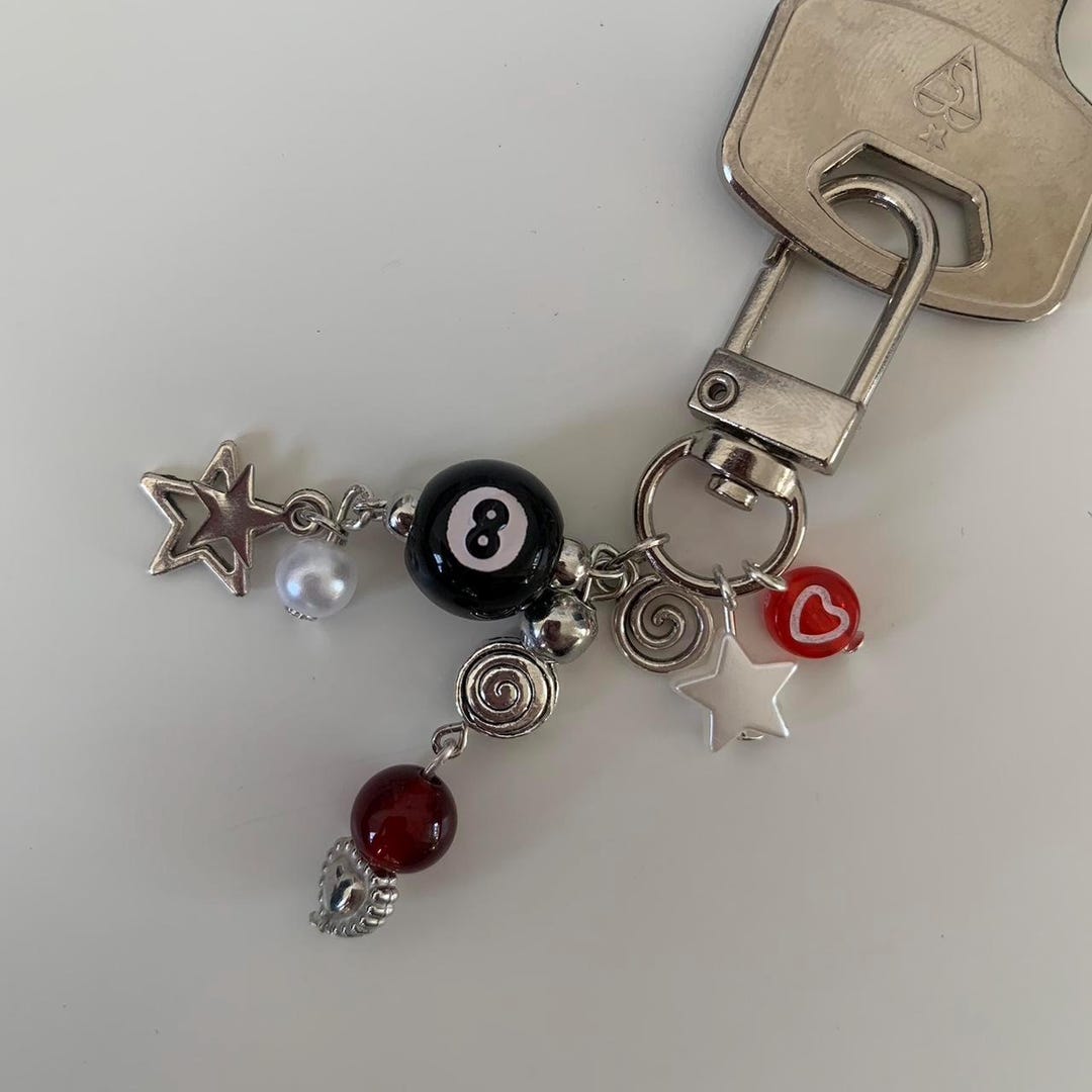 8ball Keychain - Etsy