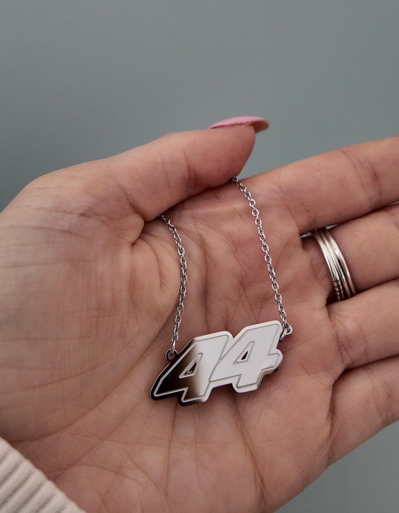 Lewis Hamilton 44 Logo Necklace | F1 | Formula One | Formula 1 ...