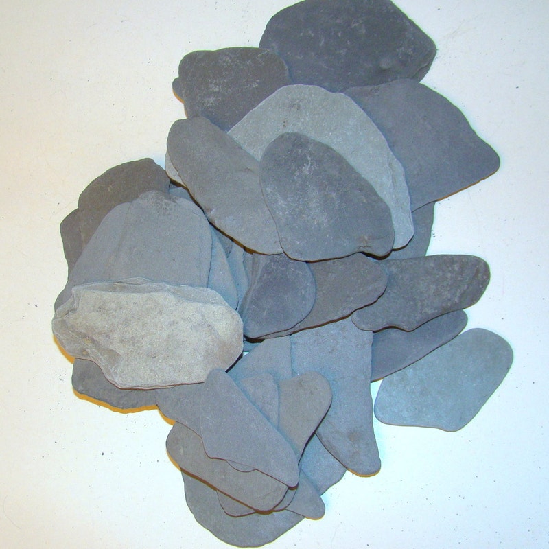 Flat Beach Stones - Etsy