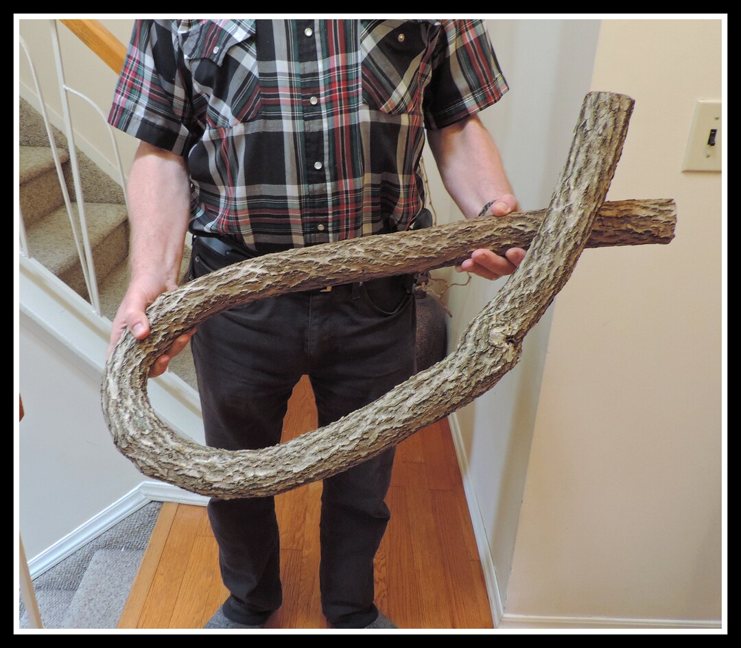 Loop Shaped Wavy and Heavy LIANA WOOD Log / for Home Decor or Any ...