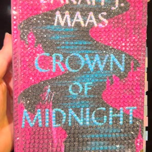 Throne of Glass Tog Bedazzled Rhinestone Book - Etsy