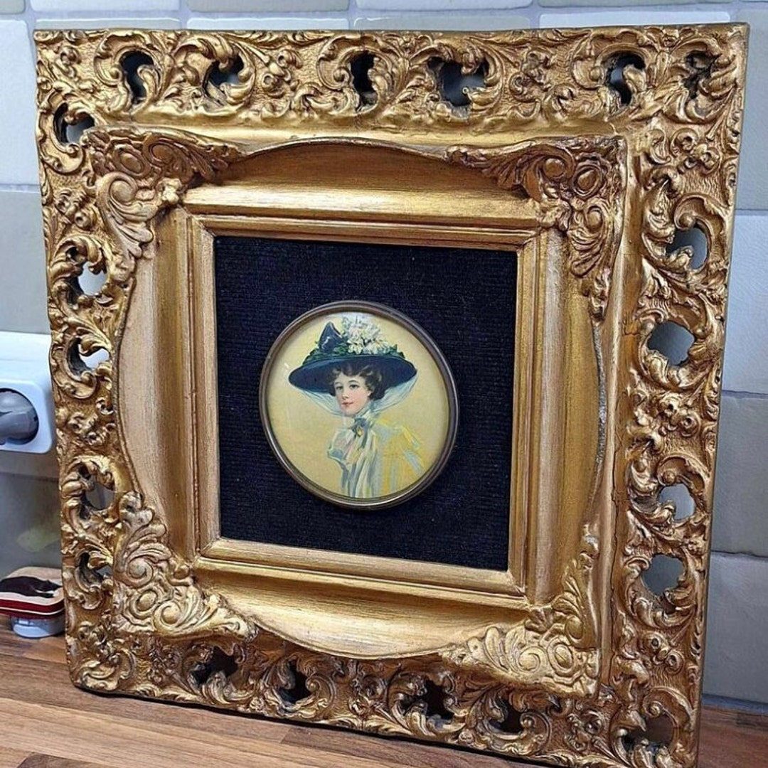 Vintage 19th Century Artwork of Coca Cola Girl by Hamilton King 1871 ...