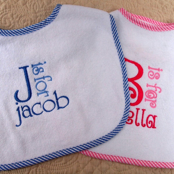Custom Baby Bib - Etsy