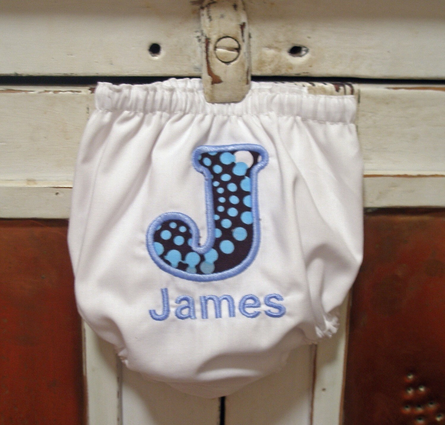 Boutique Custom Monogrammed Personalized Diaper Cover - Etsy
