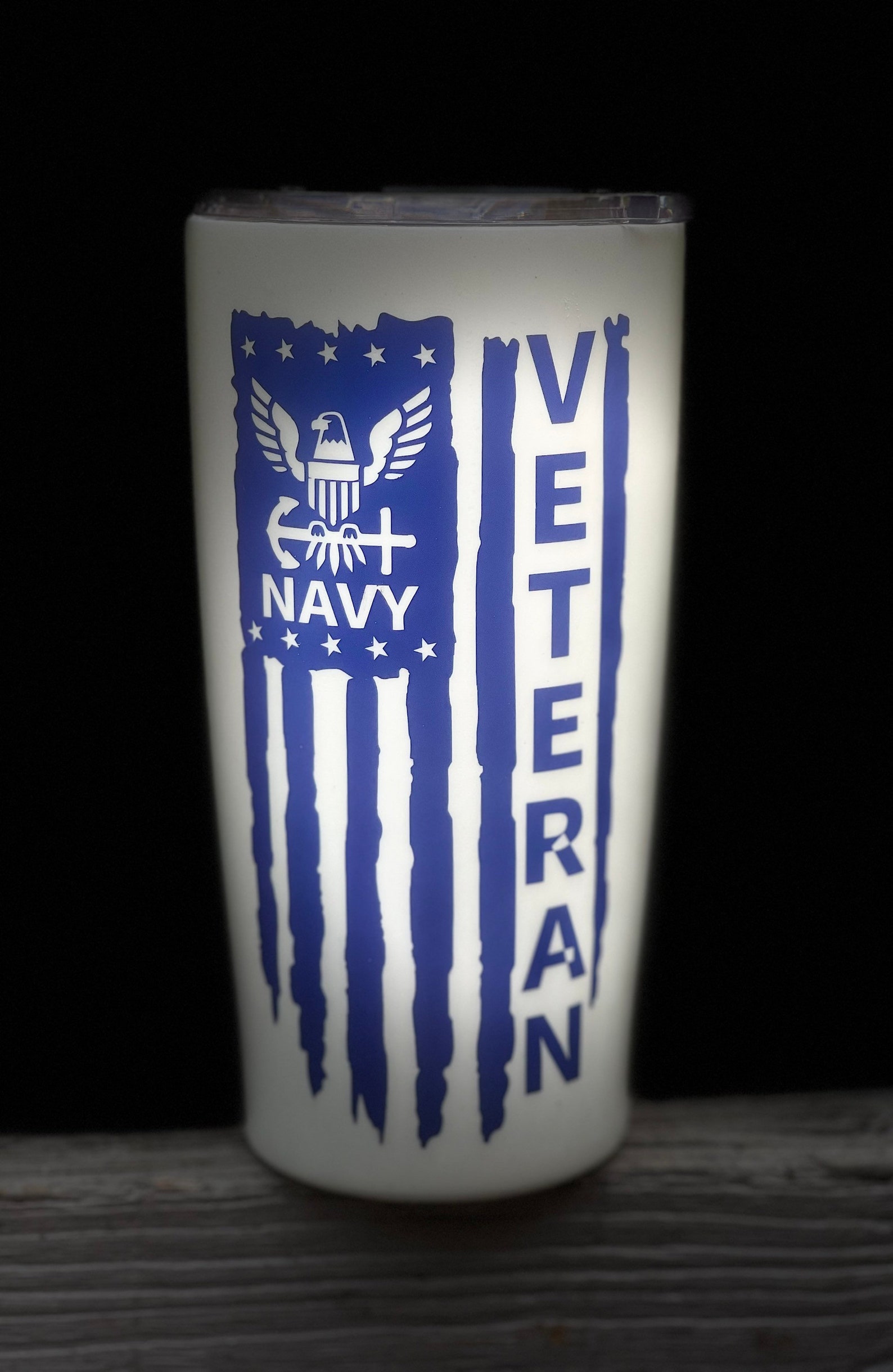 Free Shipping US Navy Veteran Cup Military Tumbler Birthday - Etsy