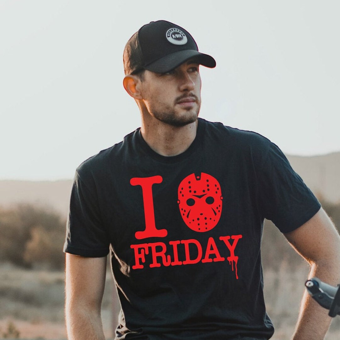 Jason Mask I Love Friday Digital File: Svg, Jpg - Etsy