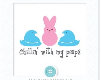 Easter Peeps Chick SVG Clipart: Layered Design (digital Download) - Etsy