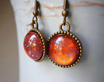 Rust orange nail | Etsy