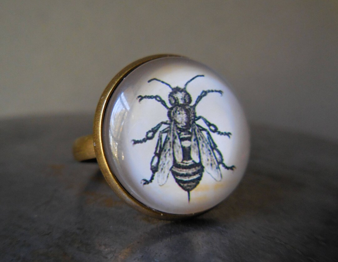 Wasp Ring Victorian Bee Ring Insect Jewelry Bug Insect Jewelry Sting ...