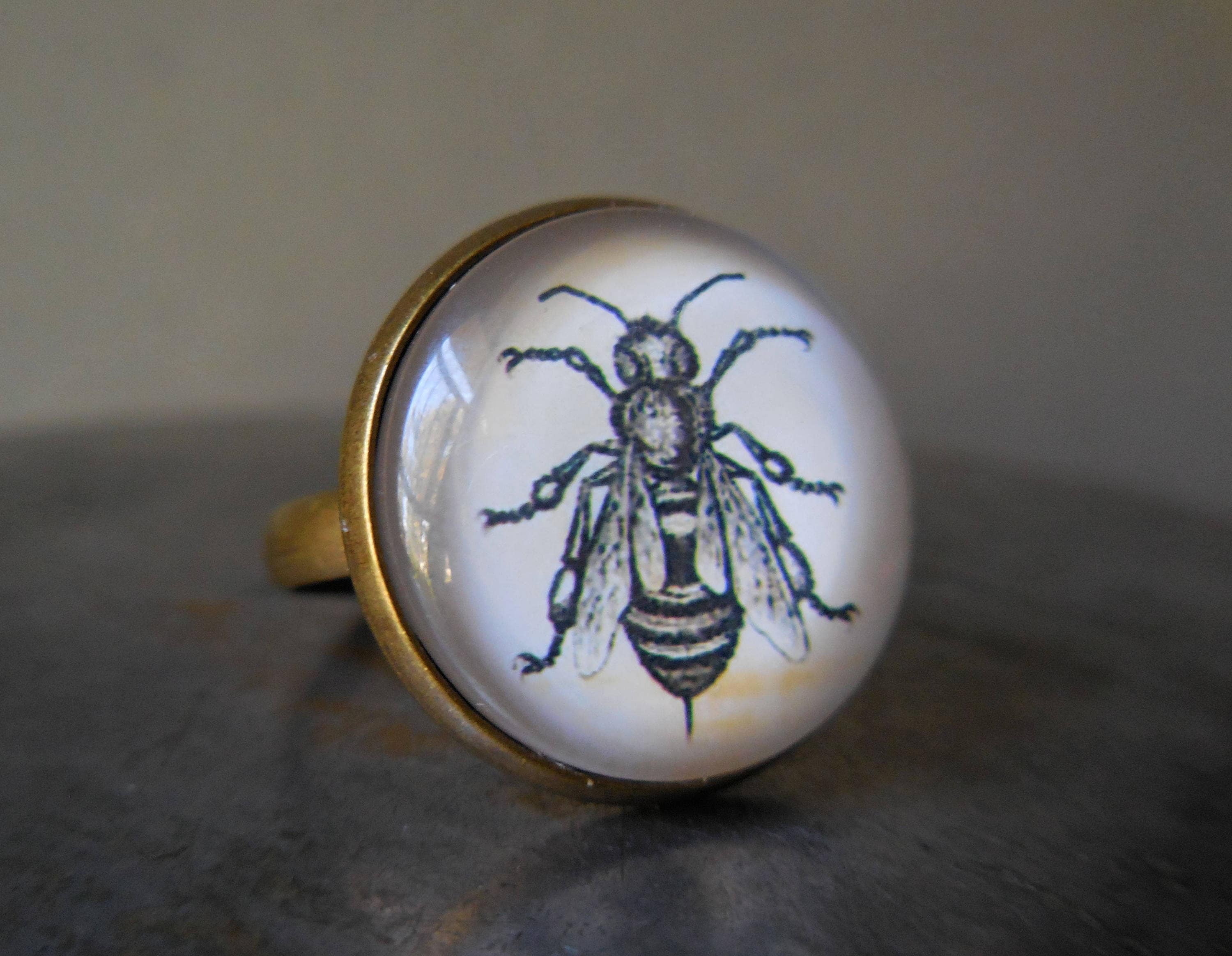 Wasp Ring Victorian Bee Ring Insect Jewelry Bug Insect Jewelry Sting ...