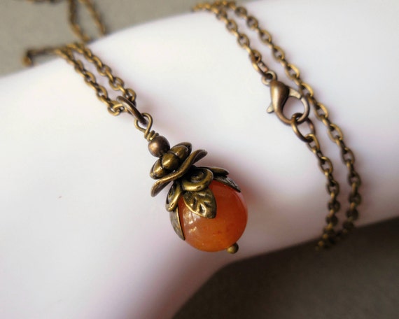 Red aventurine necklace store