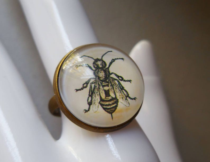 Wasp Ring Victorian Bee Ring Insect Jewelry Bug Insect Jewelry Sting ...
