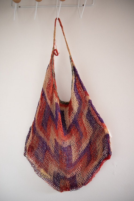 vintage bilum bag papua - Gem