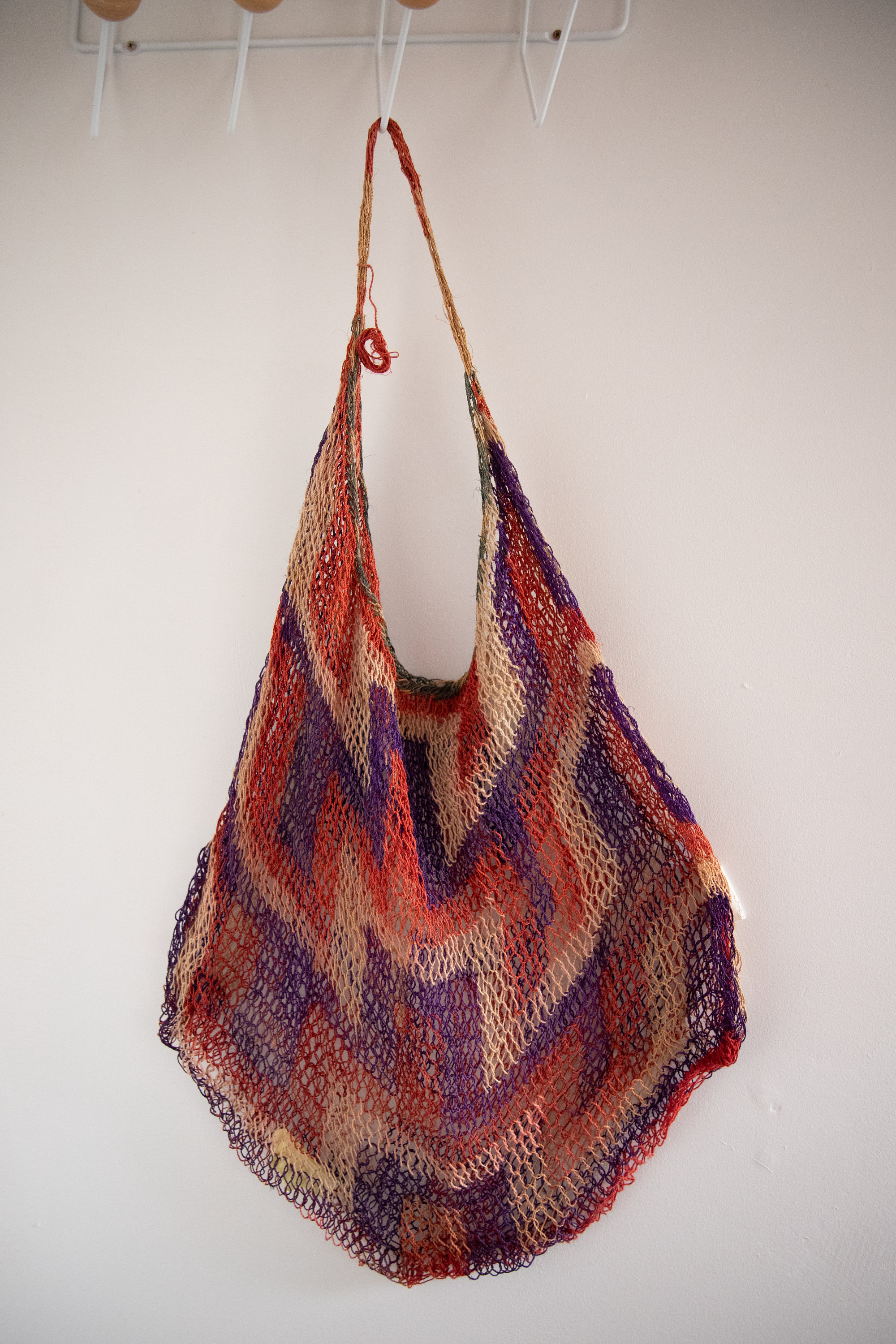 Papua New Guinea Bilum Shoulder Bag - Handwoven Tribal Craft - Etsy