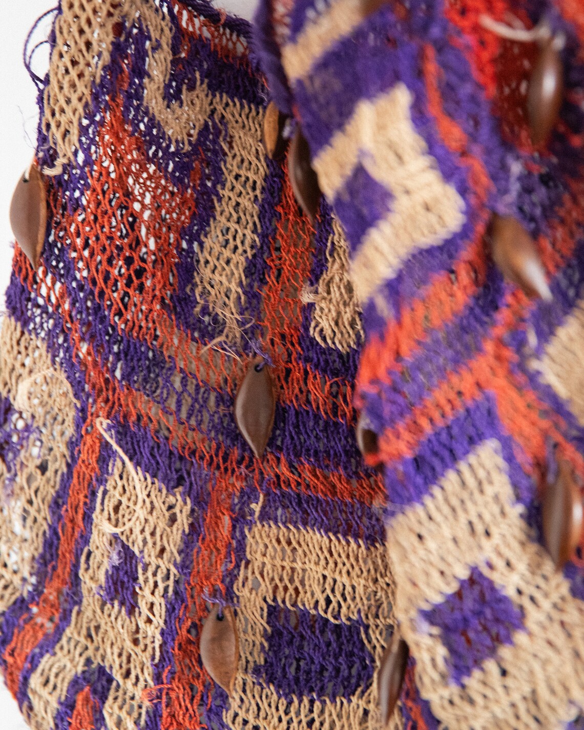 Papua New Guinea Bilum Shoulder Bag - Handwoven Tribal Craft - Etsy