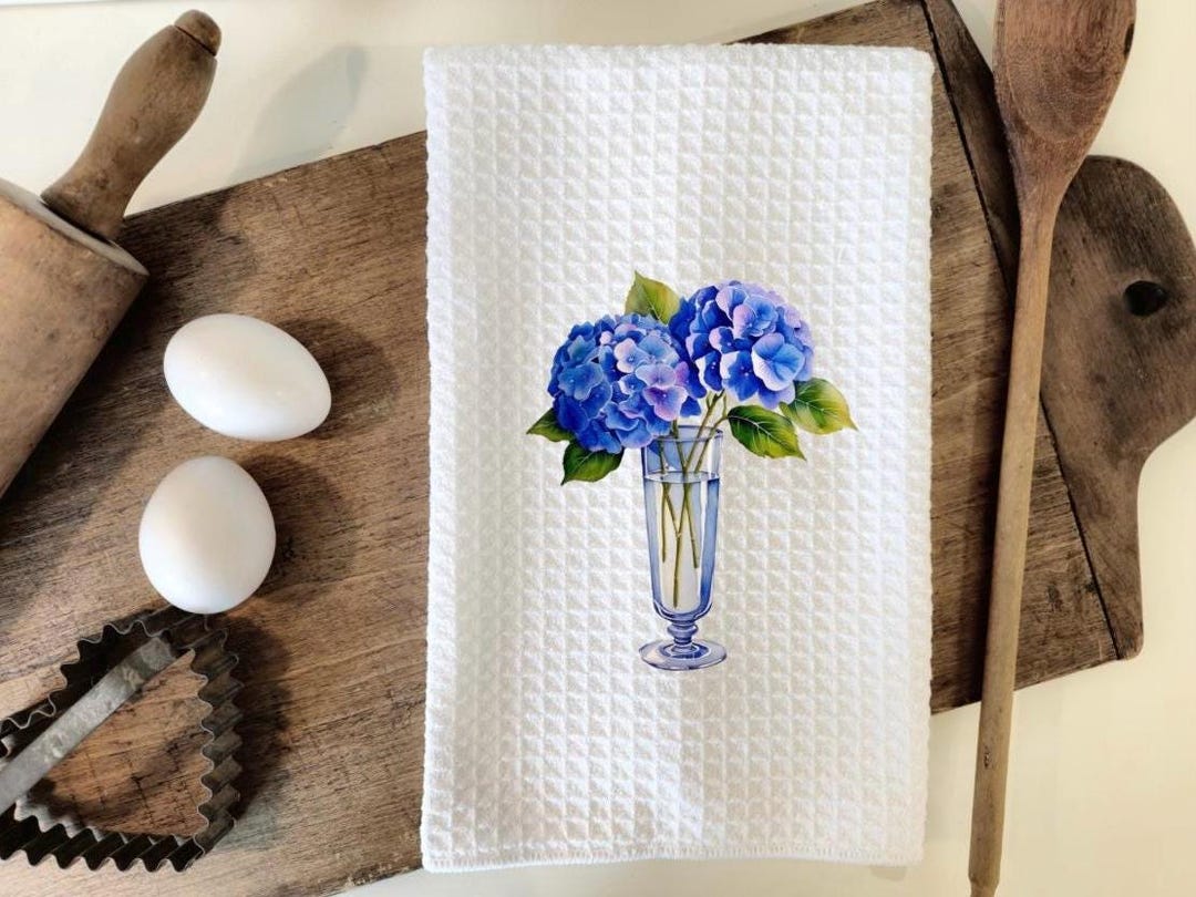 Breathtaking Blue Hydrangea Art Collection for Floral Nursery Decor ...
