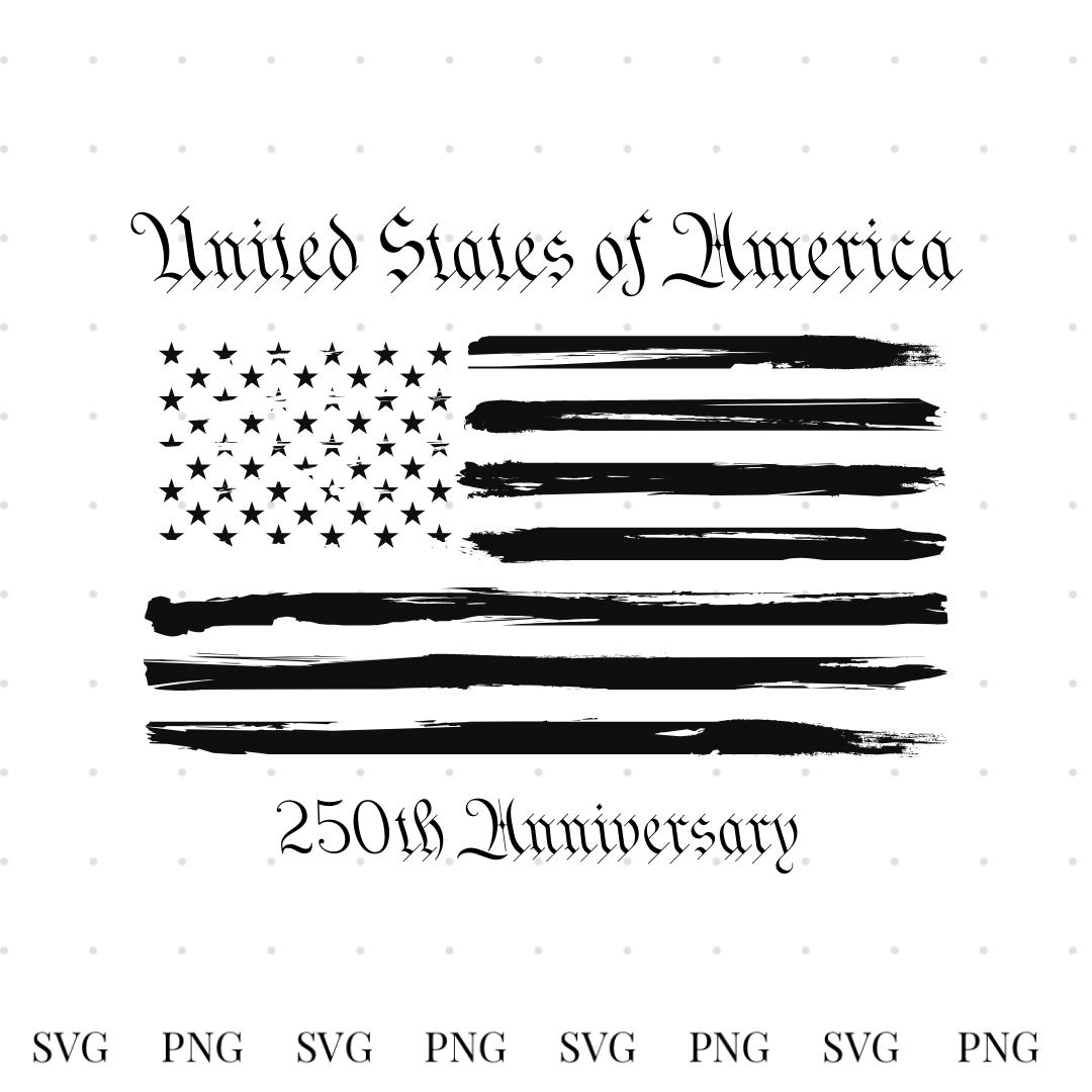 Celebrate America's 250th Anniversary With This Patriotic PNG and SVG ...