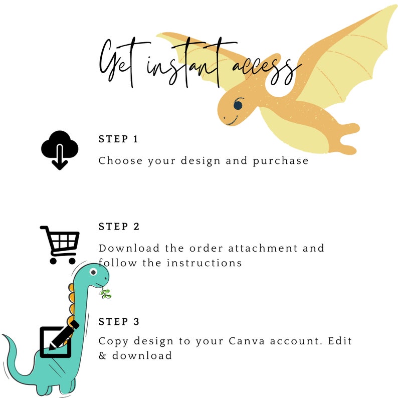 Back to School Editable Printables, Dinosaur Theme, Easy-to-use, Fun ...