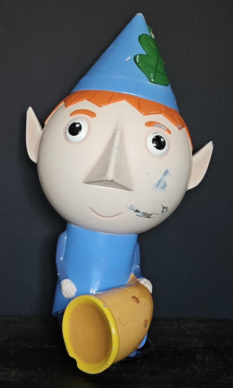 Vintage Ben & Holly's Little Kingdom Fiberglass Ben the Elf Shop ...