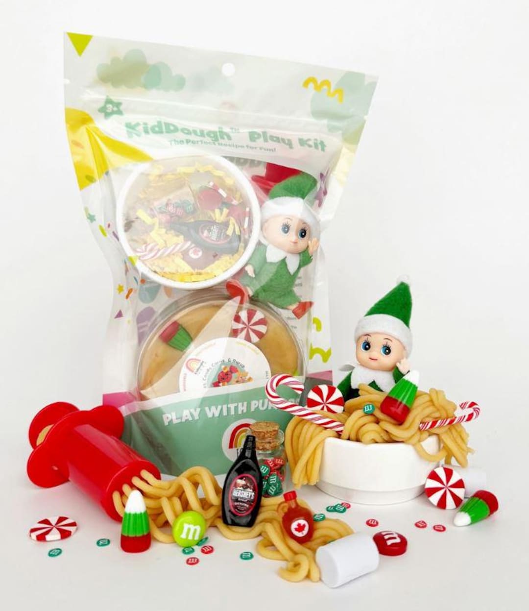 Elf Breakfast maple Syrup Kiddough Play Kit, Elf Gift, Stocking ...