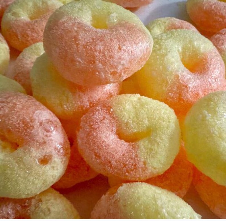 Freeze Dried Candy, Peach Rings - Etsy