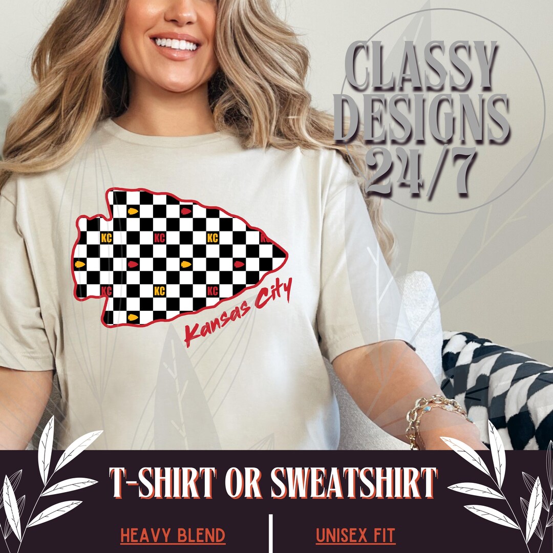 Kansas City Football Arrowhead Shirt, Kansas City Football, Threepeat ...