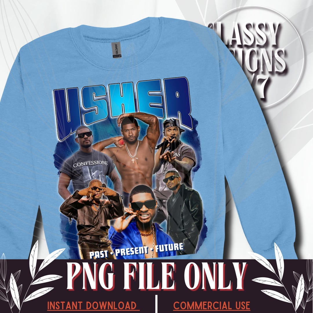 Usher Png, Past Present Future Tour, Usher Baby, Usher Tour Png ...