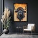 Wild Buffalo Portrait Painting | Majestic Buffalo | Bison in the ...