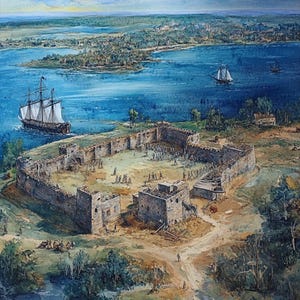 13 Colonies Fort | Early American Outpost | Revolutionary War Fort ...