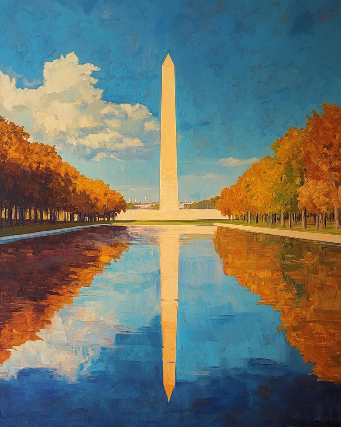 The Washington Monument Reflection | Washington D.C. | Washington ...