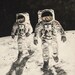 American Astronauts Walking on the Moon | Lunar Ground Troops ...