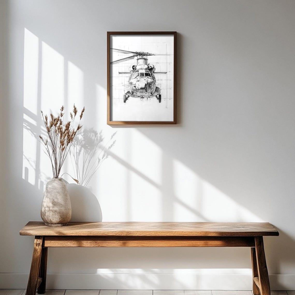 Demension Drawing of A Chinook Helicopter | Boeing CH-47 Chinook ...